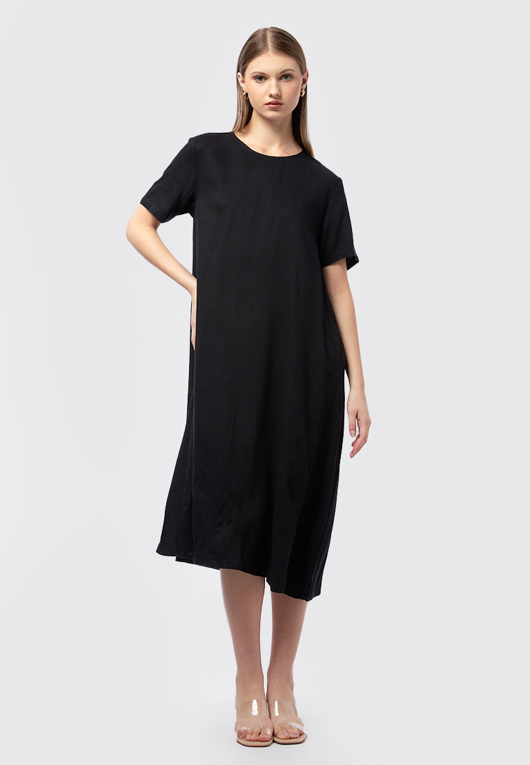 Short Sleeve Midi Dress – et cetera