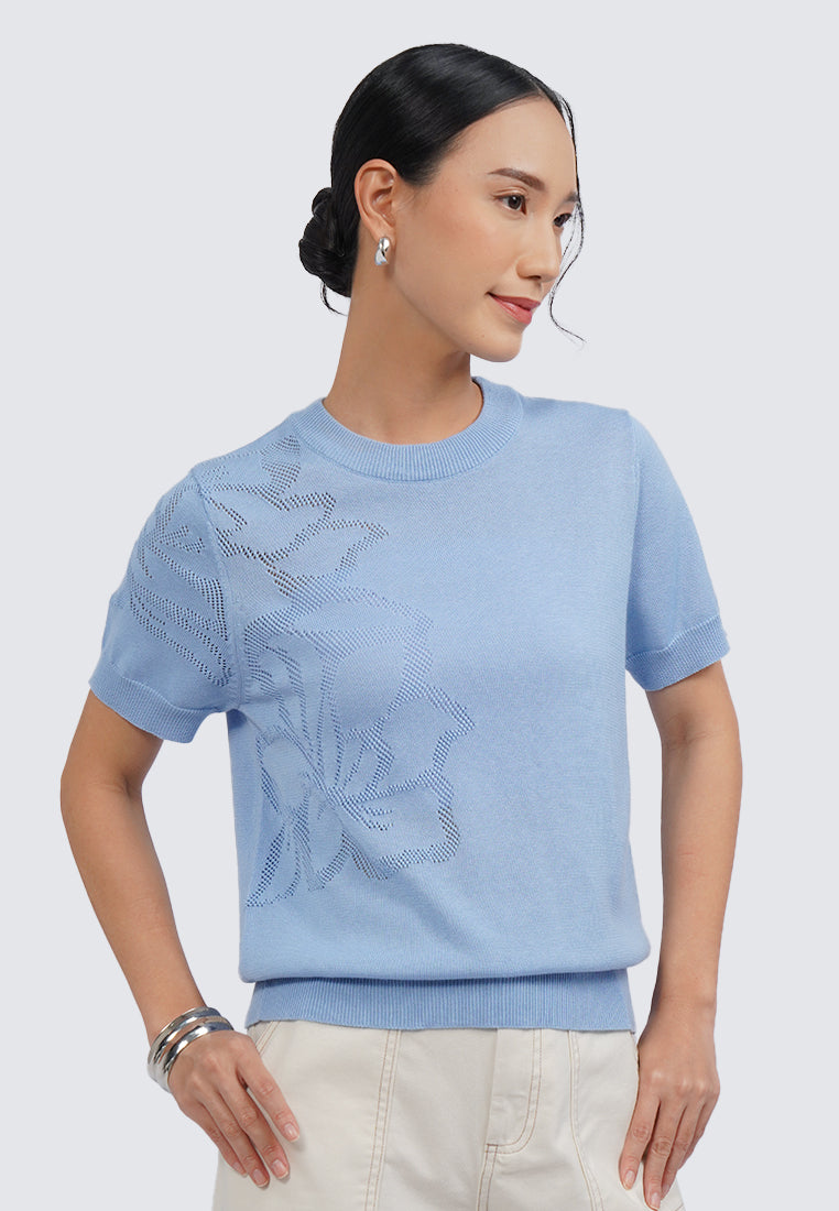 Short Sleeve Knit Top – et cetera