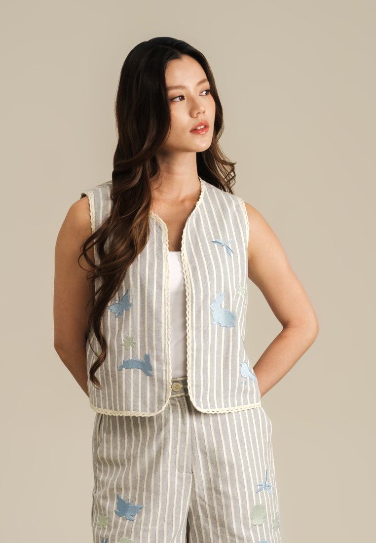 et cetera X Massicot Stripes Vest